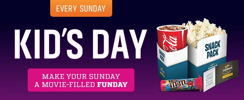 Landmark Cinemas Kids' Day Sundays | Family Fun Edmonton