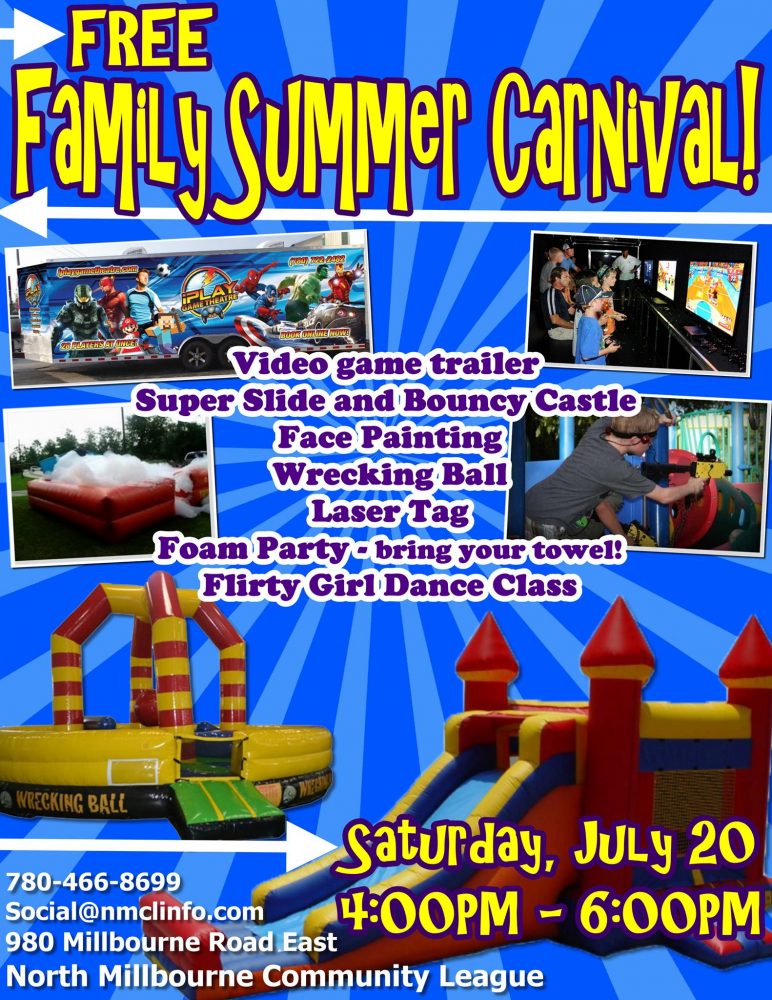 North Millbourne Family Summer Carnival | Family Fun Edmonton