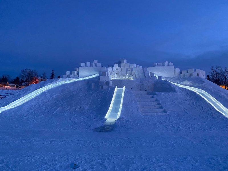 Ice Slides & Winter Fun at Sylvan Lake | Family Fun Edmonton