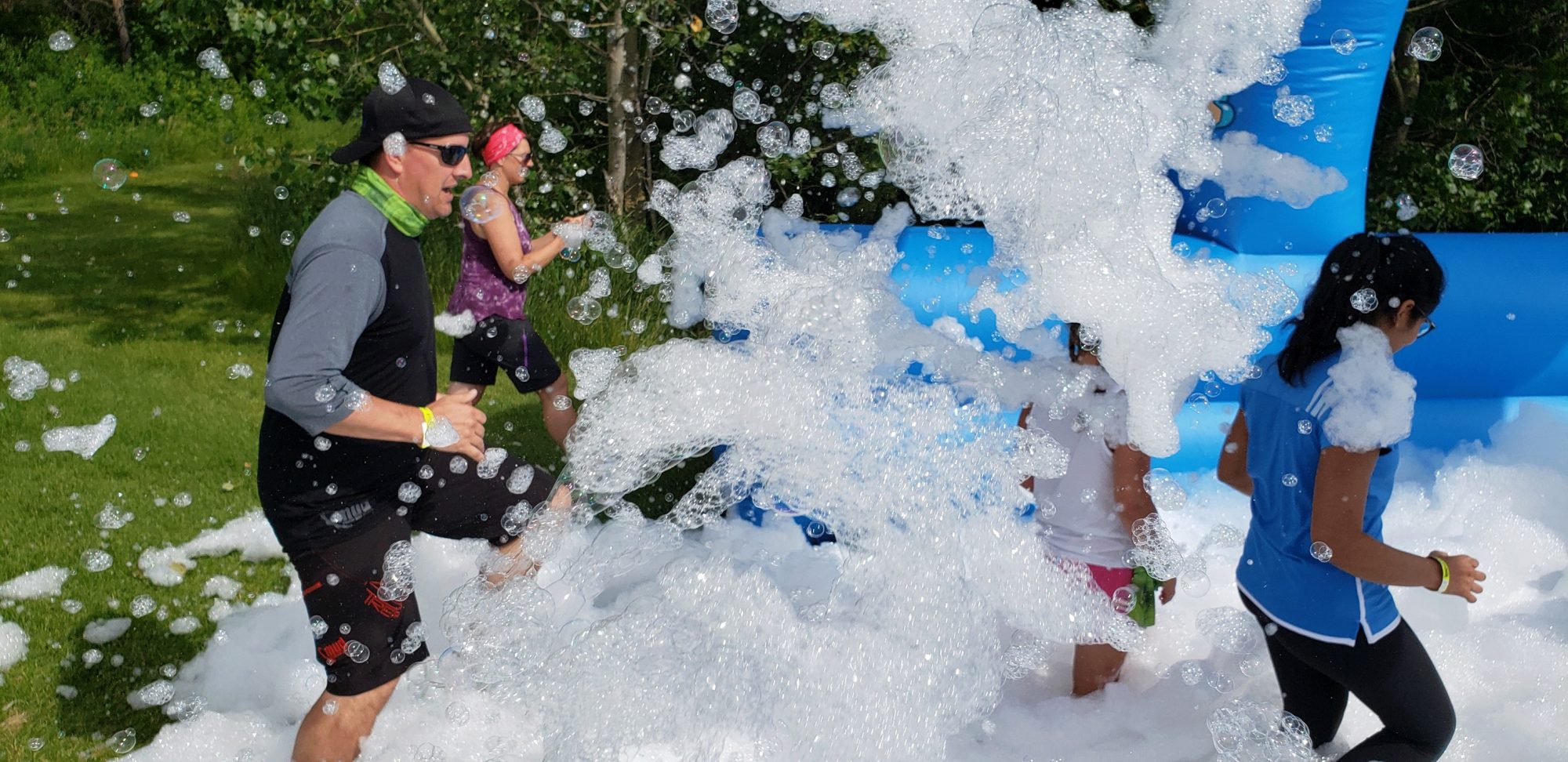 Join in the Bubble Chase 5K Race | Family Fun Edmonton