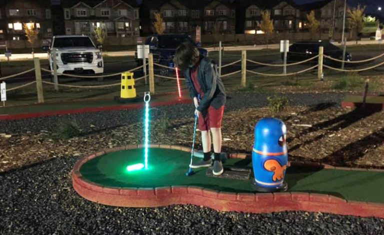A Glowing Review for Canada Golf Card Mini Golf | Family Fun Edmonton