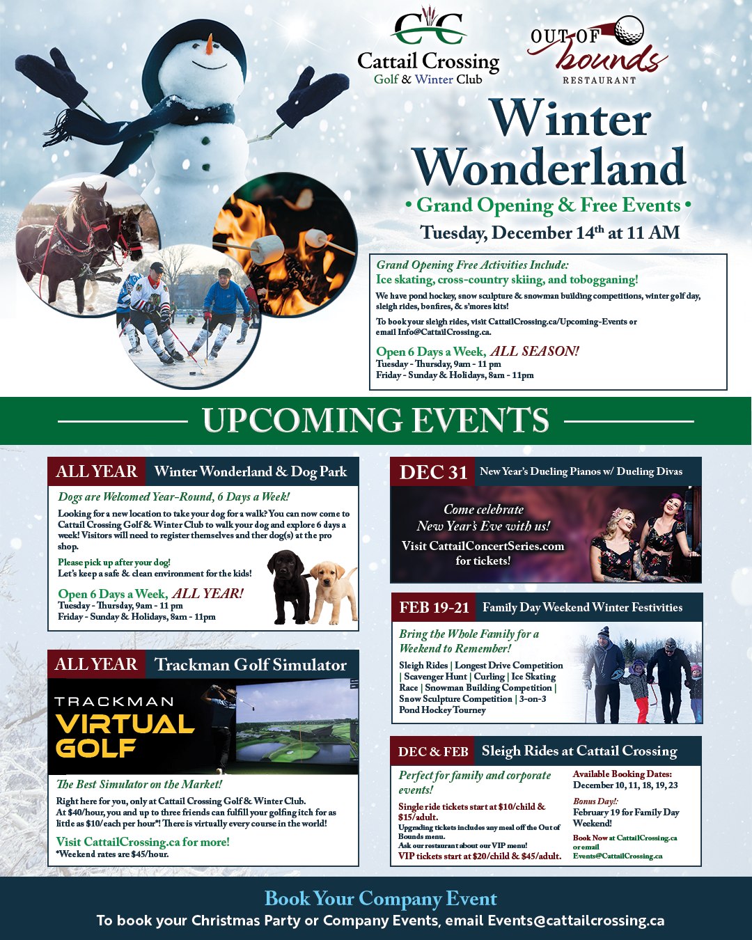 Winter Wonderland at Cattail Crossing | Family Fun Edmonton