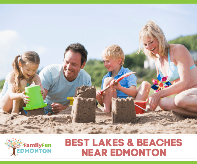 BEST Lakes & Beaches Near Edmonton | Family Fun Edmonton