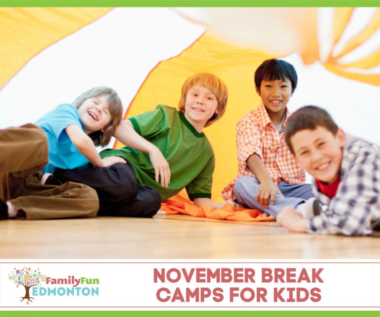 November Break Camps for Kids | Family Fun Edmonton