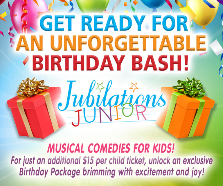 Jubilations Junior Birthday Celebrations | Family Fun Edmonton