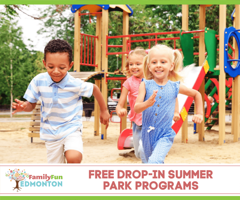 Drop-In Park Programs for FREE Summer Fun! | Family Fun Edmonton