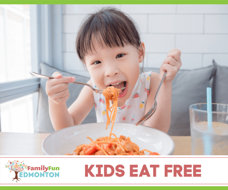 Where Kids Eat Free in Edmonton | Family Fun Edmonton