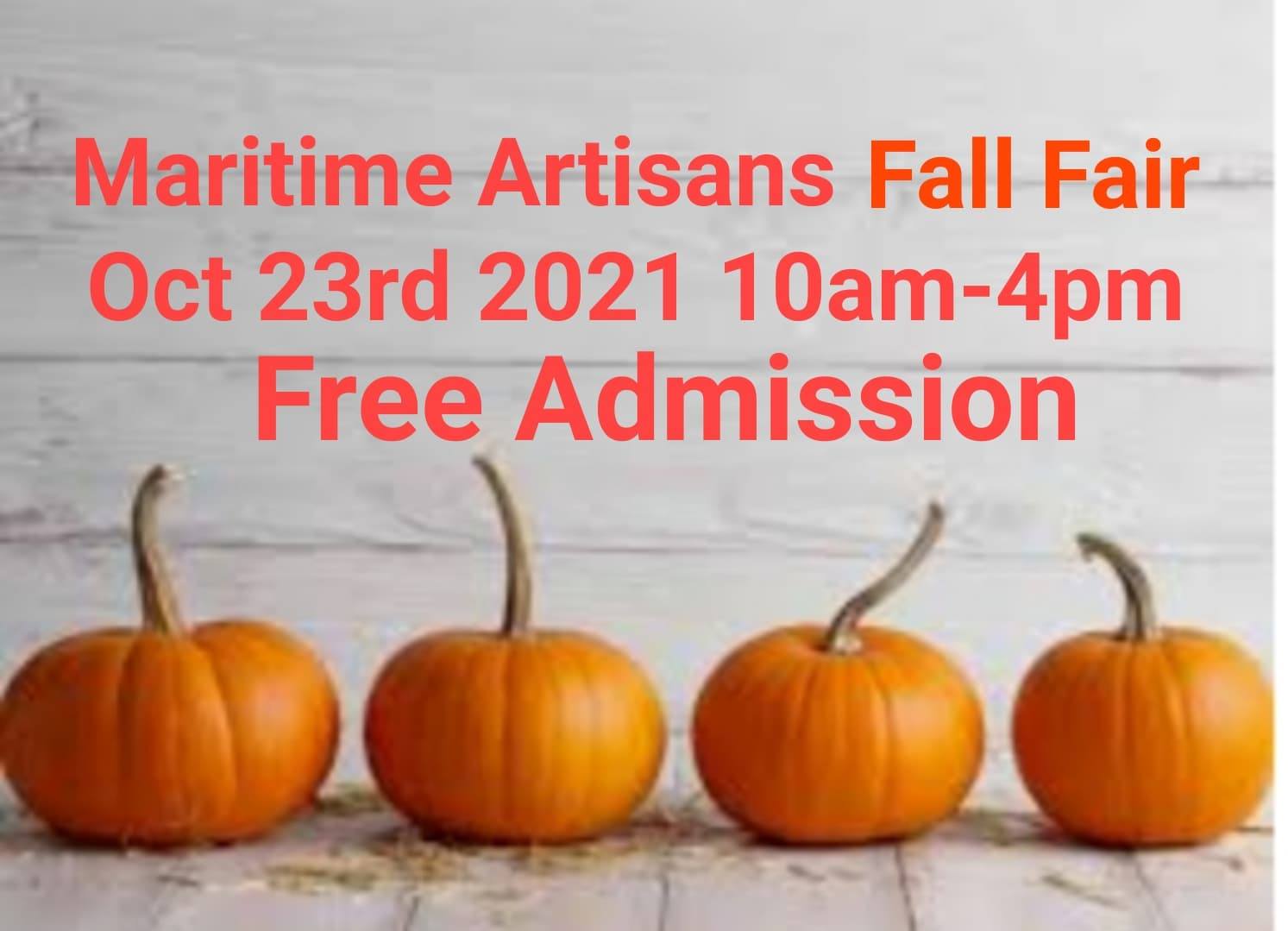 Maritime Artisans Fall Craft Fair at Cole Harbour Place