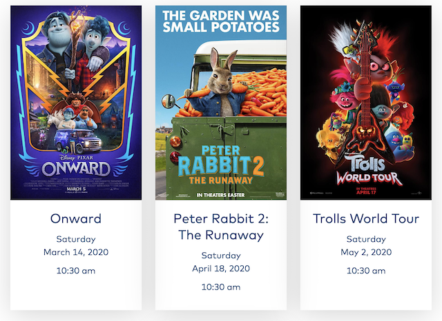 Cineplex Sensory Friendly Screenings at Bayers Lake Cineplex