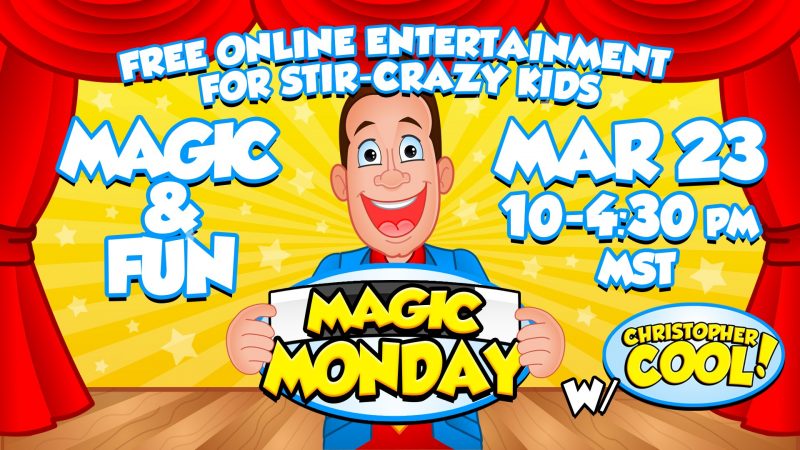 Christopher Cool FREE Online Magic Show for Kids
