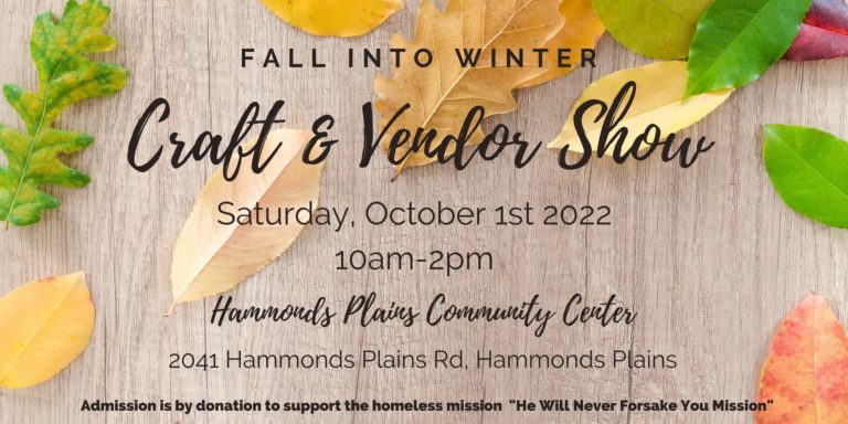 Start your Shopping Early at the Fall Into Winter Craft and Vendor Show ...