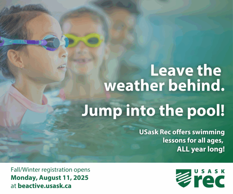 Get Your Kids Swimming With USask Rec Fall Programs | Family Fun Saskatoon
