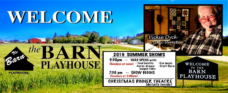 Two Plays, One Fantastic Setting! Check Out the Line Up for the Barn ...