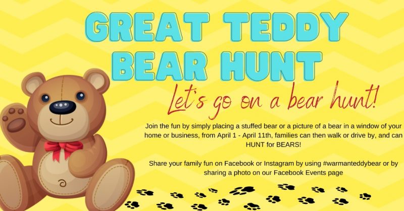 Going on a Great Teddy Bear Hunt in Warman -I'm not scared! Are you ...