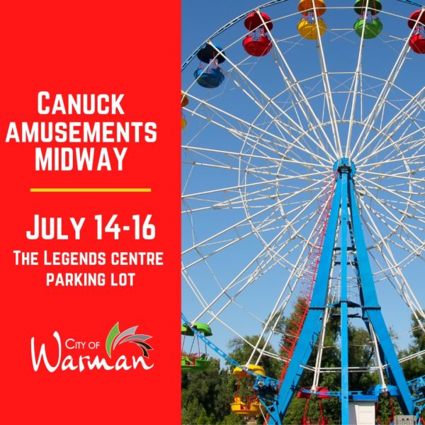 Canuck Amusement Midway at Warman | Family Fun Saskatoon