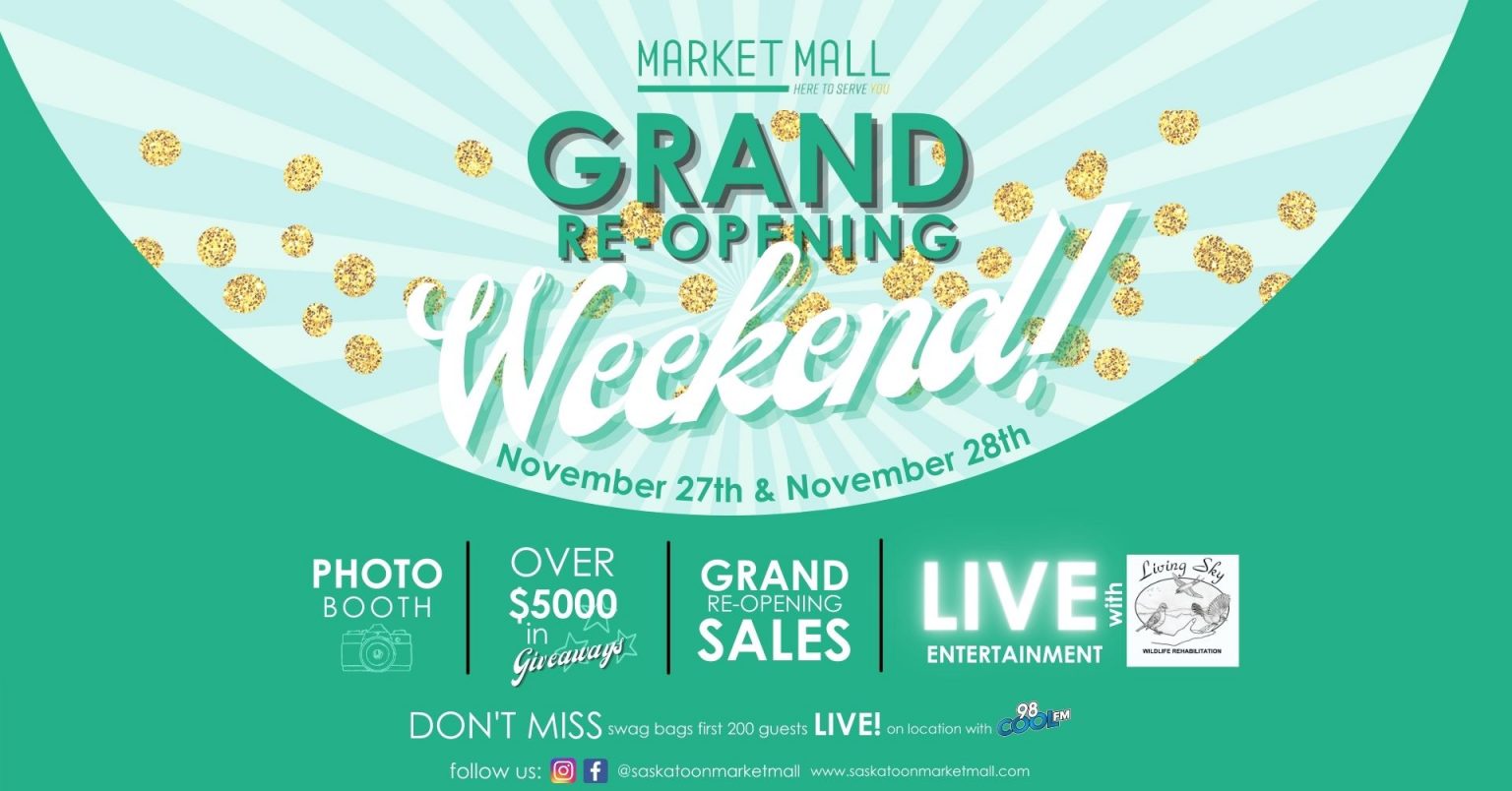 Market Mall Grand Re-Opening Weekend | Family Fun Saskatoon