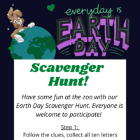 Earth Day Scavenger Hunt at the Saskatoon Zoo | Family Fun Saskatoon
