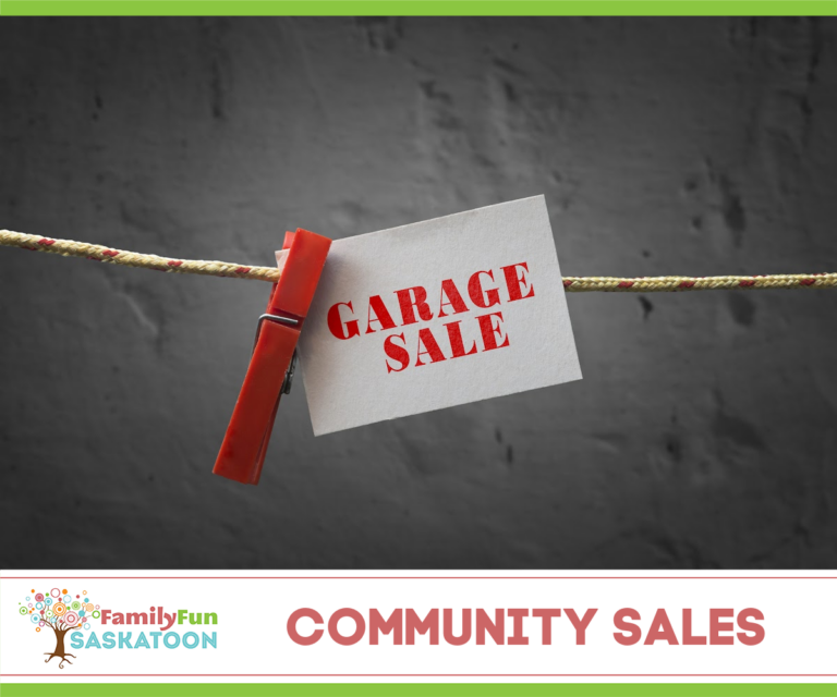 Community Garage Sales in Saskatoon | Family Fun Saskatoon