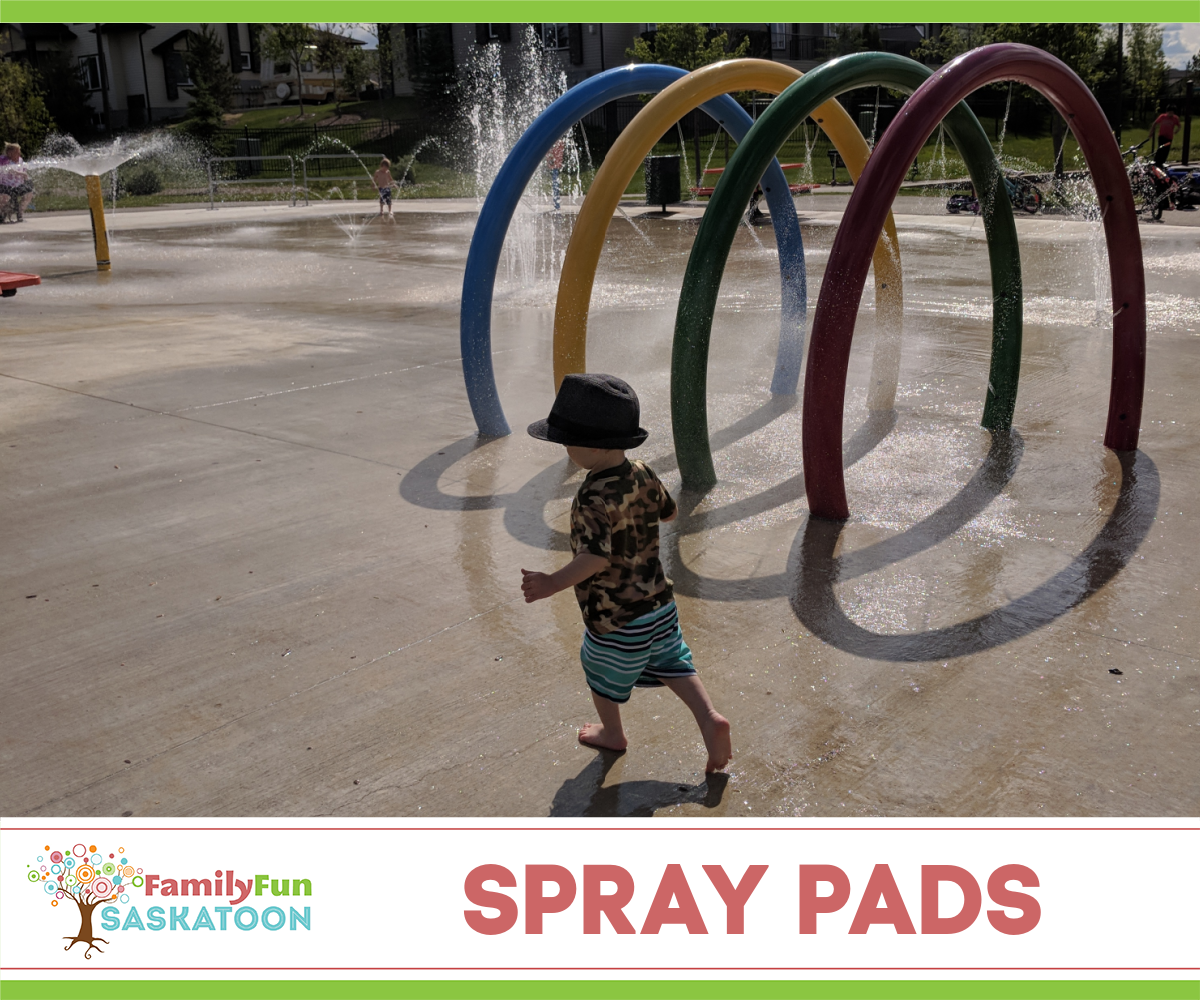 Aires de jeux d'eau à Saskatoon ! Rafraîchissez-vous gratuitement ...