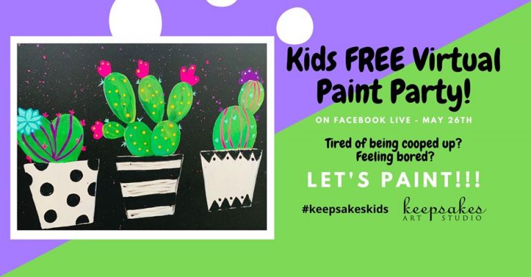 FREE Virtual Painting Parties For Kids | Family Fun Toronto