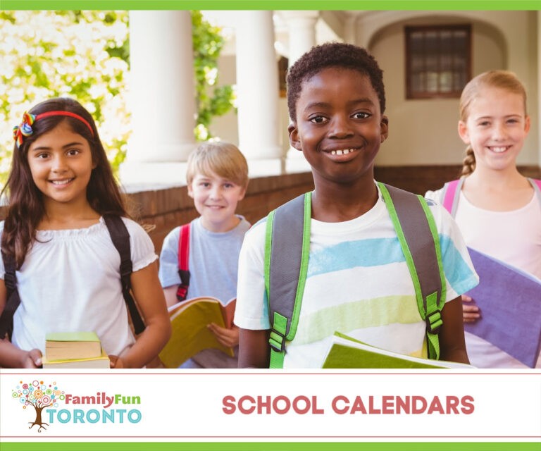 School Board Calendars in Toronto and the GTA | Family Fun Toronto