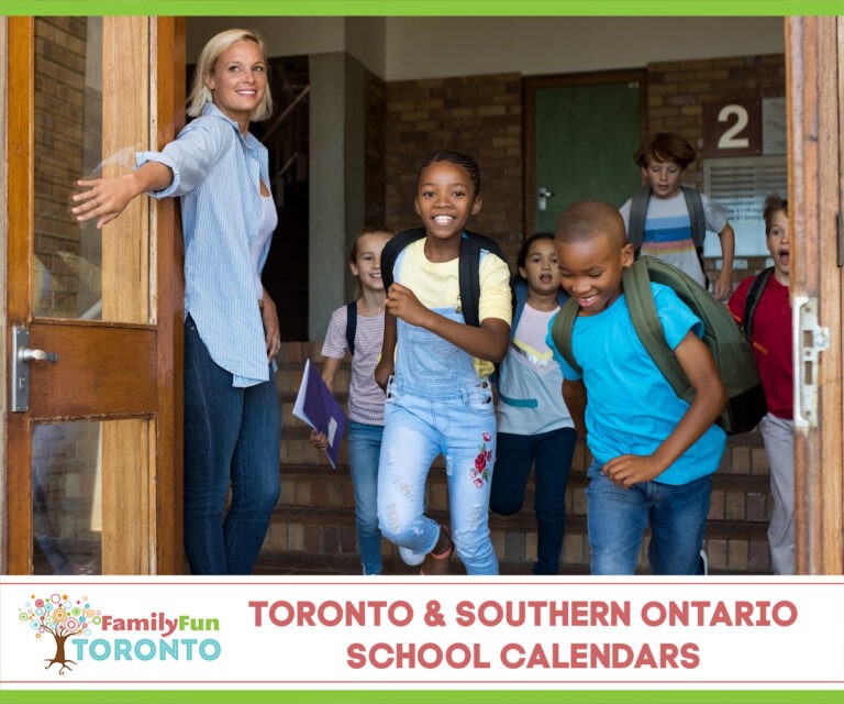 School Board Calendars in Toronto and the GTA | Family Fun Toronto