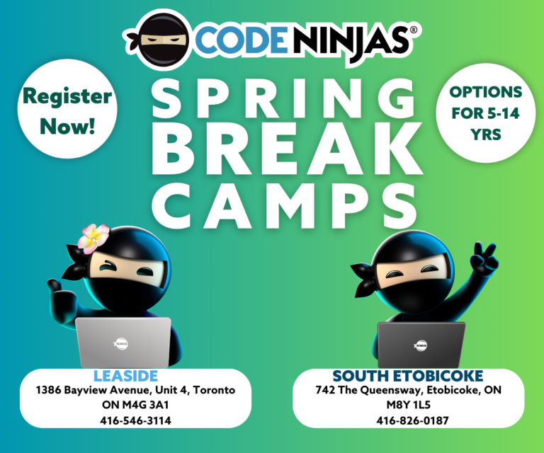 Code Ninjas March Break Camps Transform Kids' Love for Technology into ...