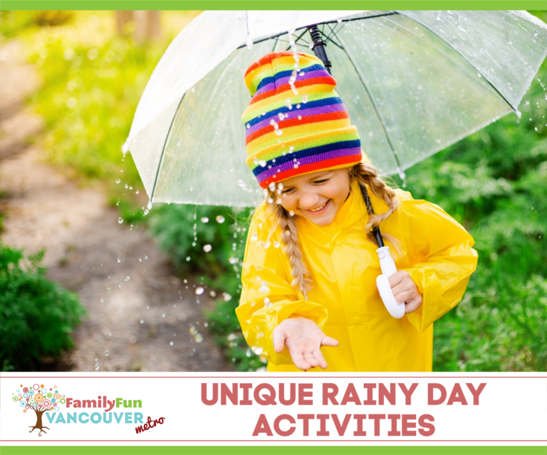 The BEST Rainy Day Ideas | Family Fun Vancouver