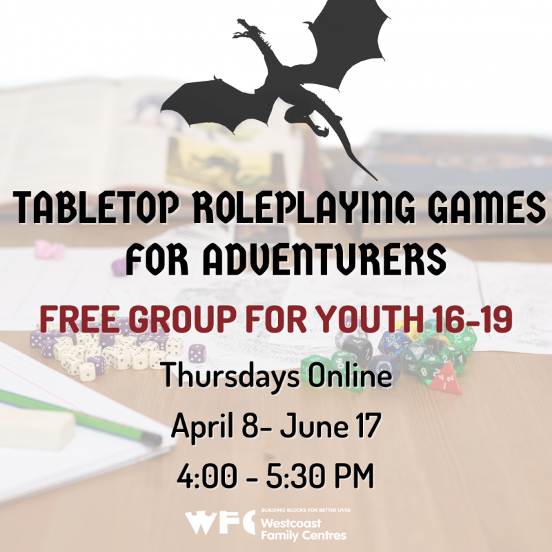 Tabletop Roleplaying Games for Adventurers | Family Fun Vancouver
