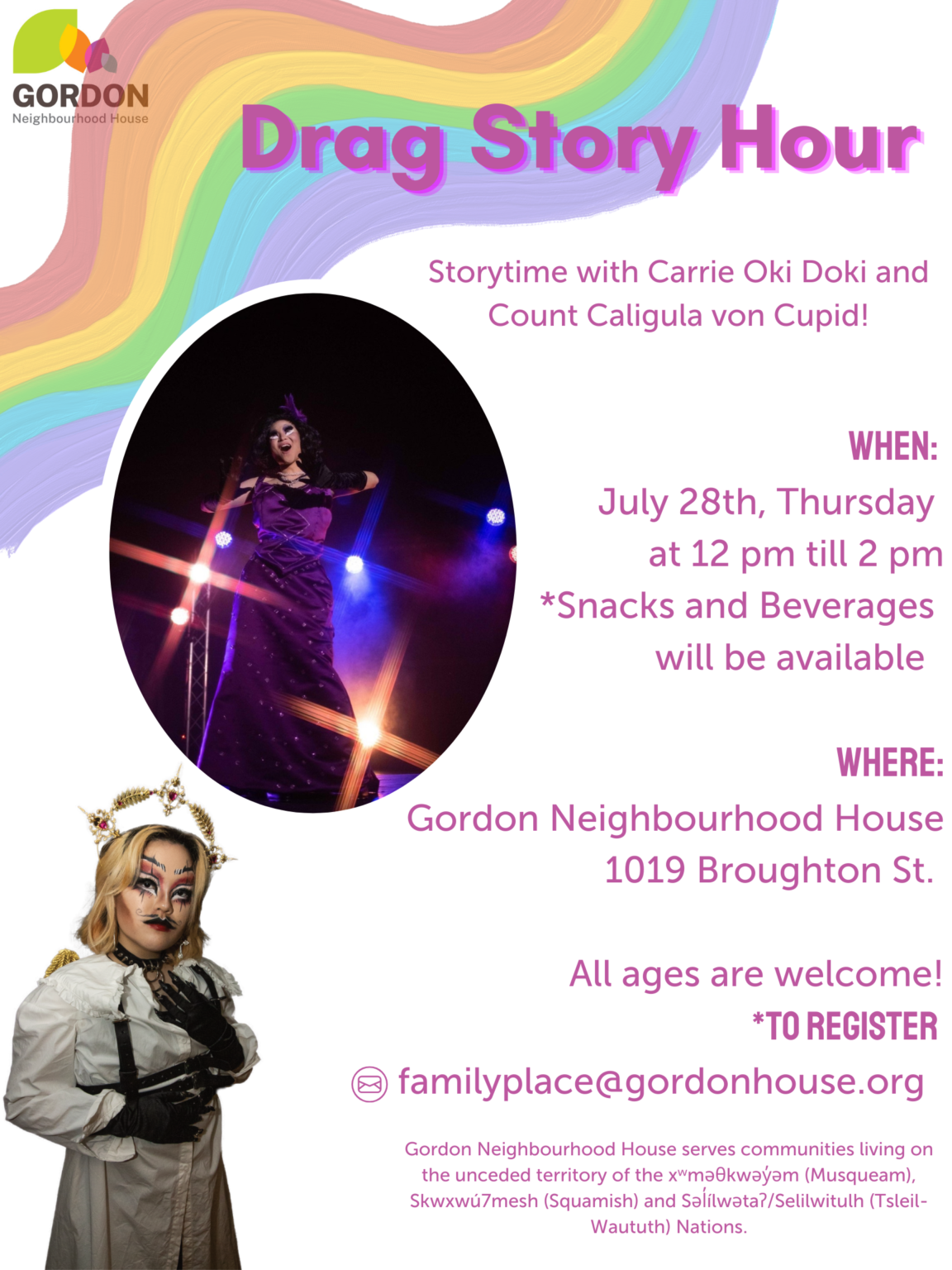 Drag Story Hour for all ages | Family Fun Vancouver