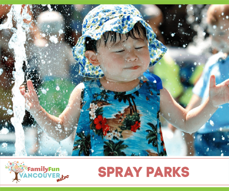 Water Spray Parks around Metro Vancouver | FamilyFunVancouver.com