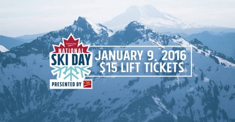 Ski for $15 on Sport Chek National Ski Day! - Family Fun Canada