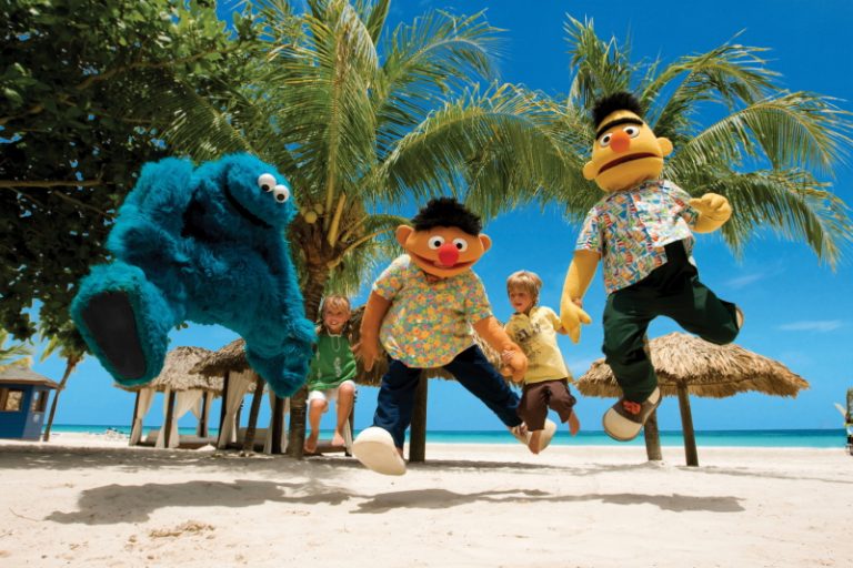 S is for Sesame Street at Beaches Ocho Rios, Jamaica