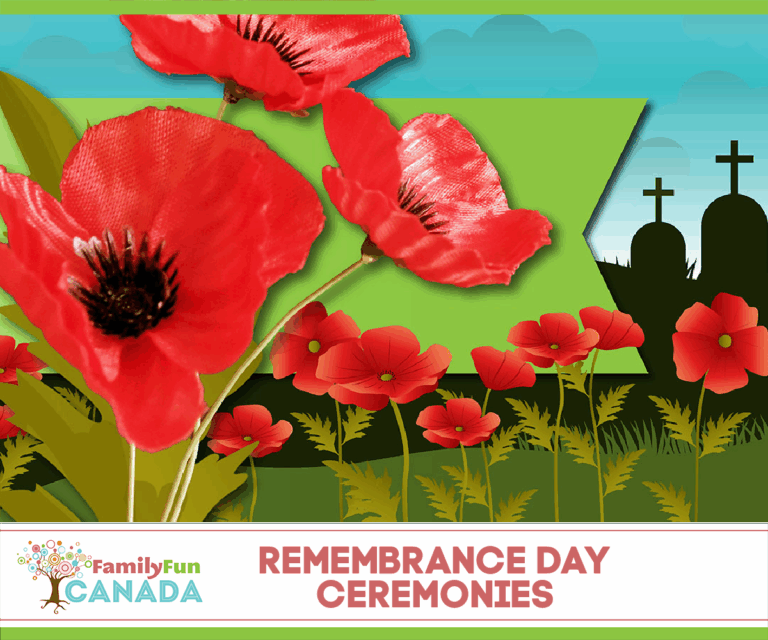 Remembrance Day Ceremonies Across Canada - Family Fun Canada
